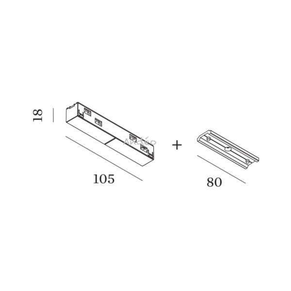 Wever & Ducré Strex Connector 48V System