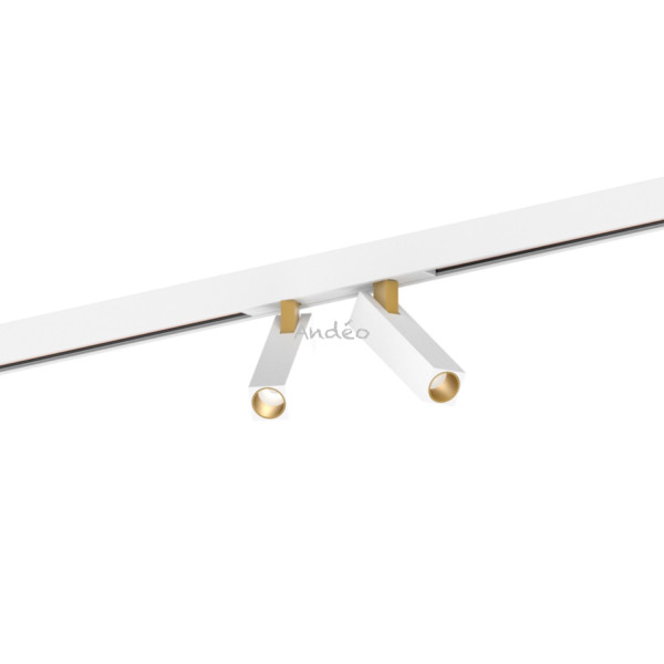 Wever & Ducré Mick on Strex 2.0 Spot Double for 48V Track Light